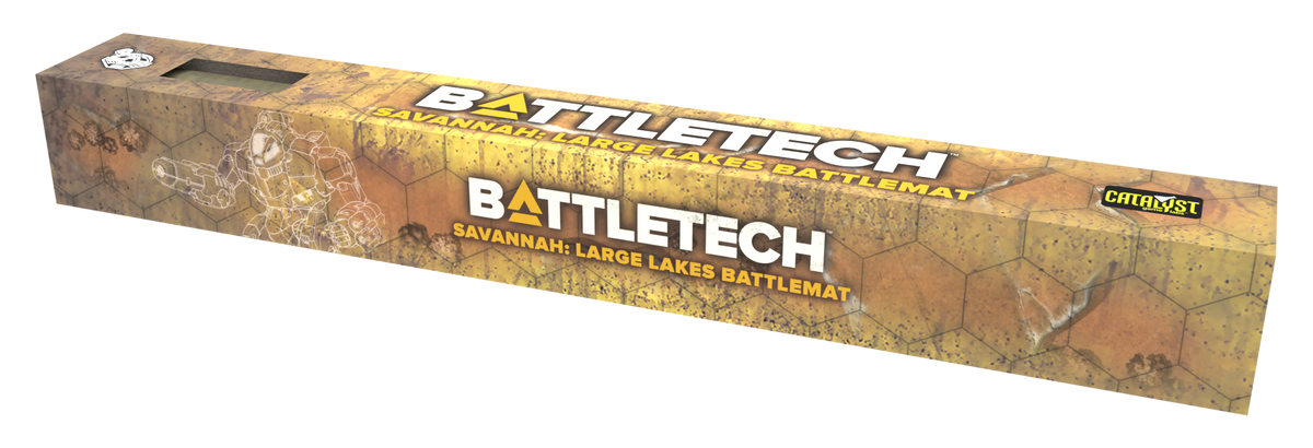 BattleMat - Savannahs Large Lakes/Box Canyon – Fortress Miniatures and ...