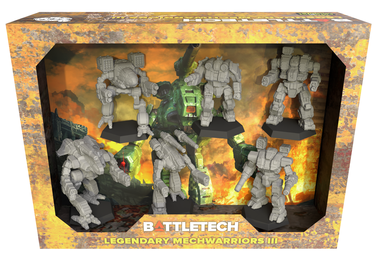 BattleTech: Miniature Force Pack - Legendary Mechwarriors Pack III ...