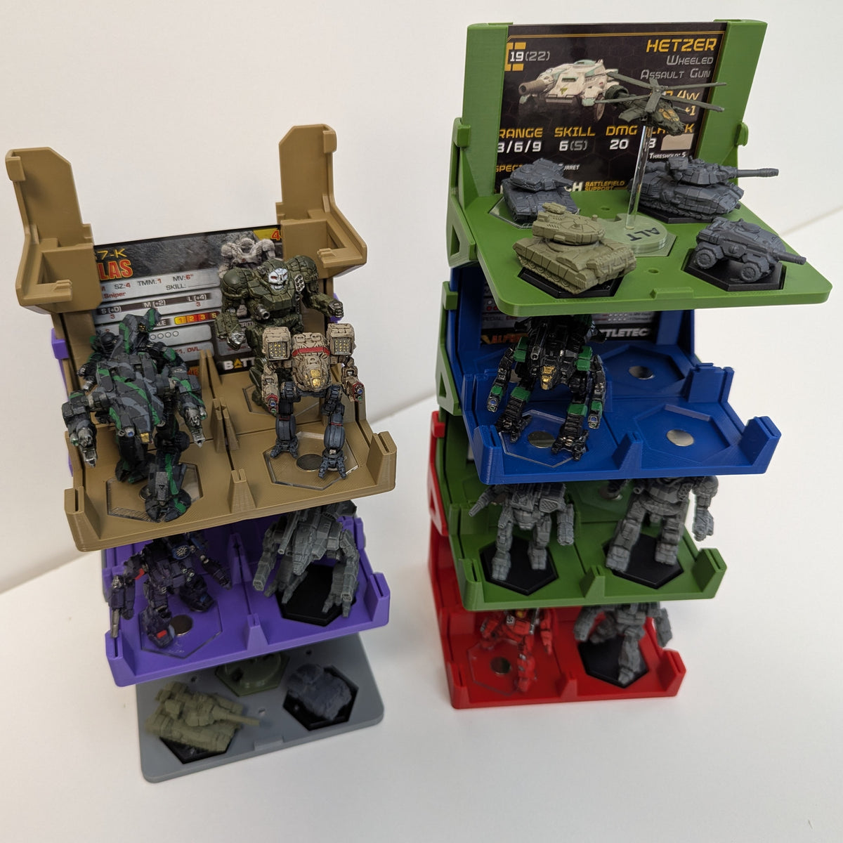 Miniature Storage Trays - Lance Size – Fortress Miniatures and Games