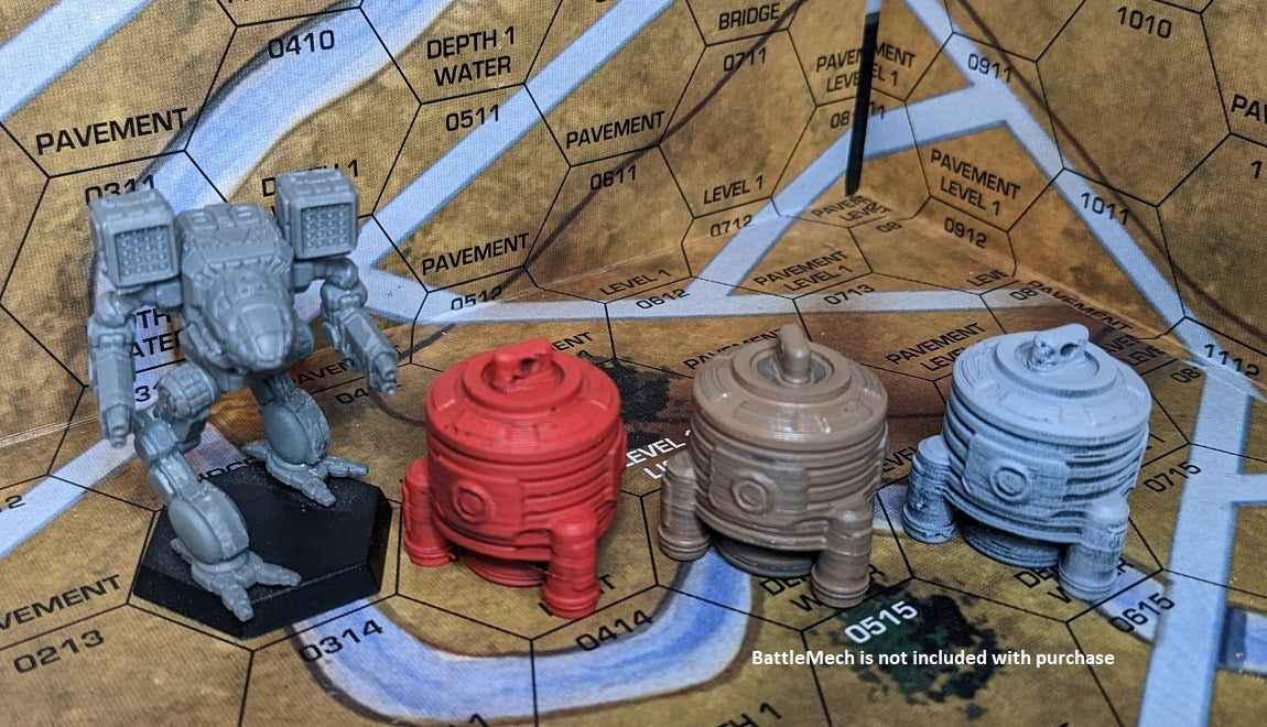 Fuel Pods x3 – Fortress Miniatures and Games