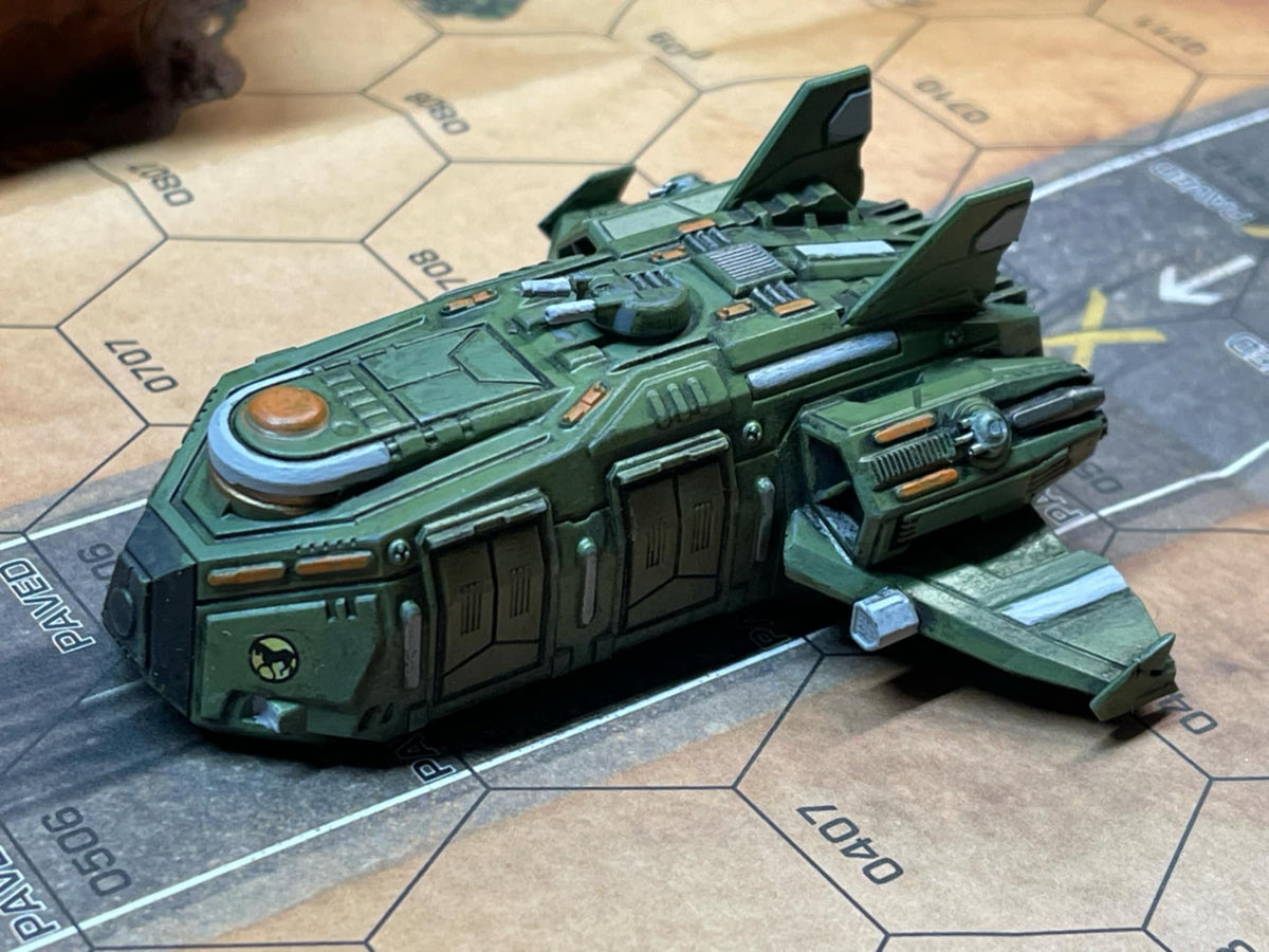 Lampart Dropship (Map-scale) – Fortress Miniatures and Games