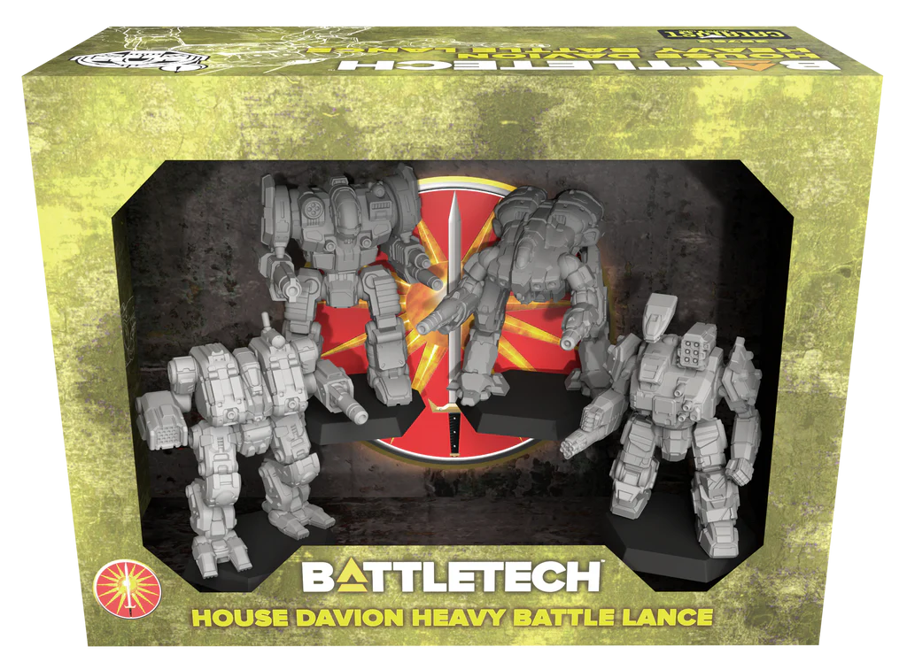 BattleTech: ForcePack - House Davion Heavy Battle Lance – Fortress ...
