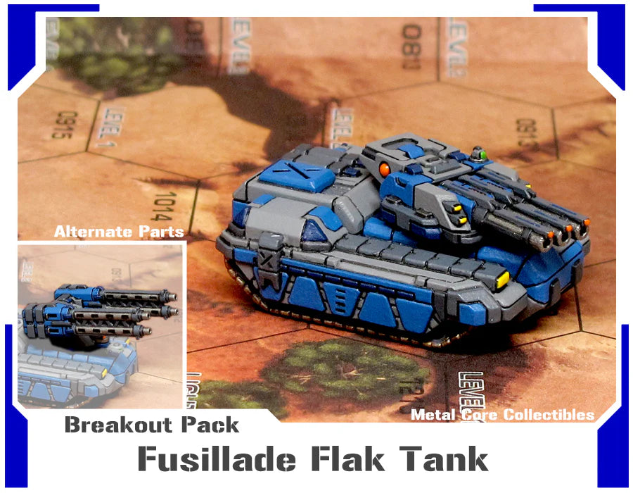 Fusillade Flak Tank- Breakout – Fortress Miniatures and Games