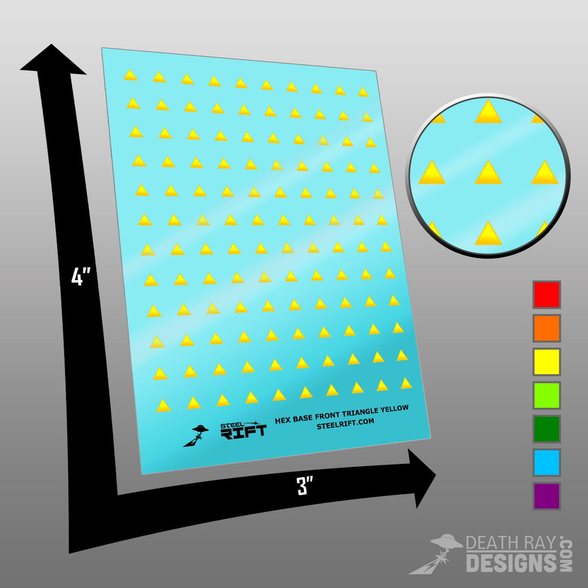 Triangle – Base Front – Fortress Miniatures and Games