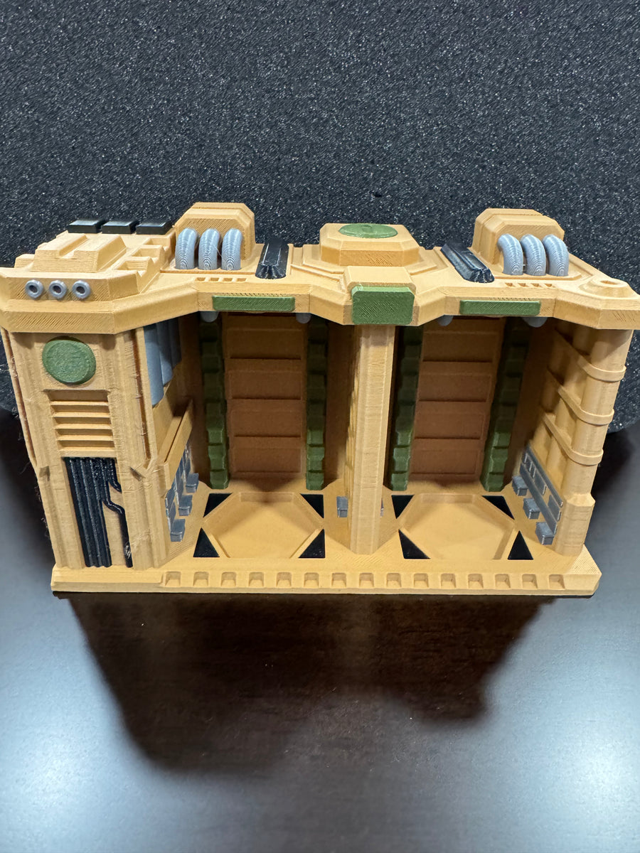 Double Mech Repair Bay- Exclusive Fortress Colors – Fortress Miniatures ...