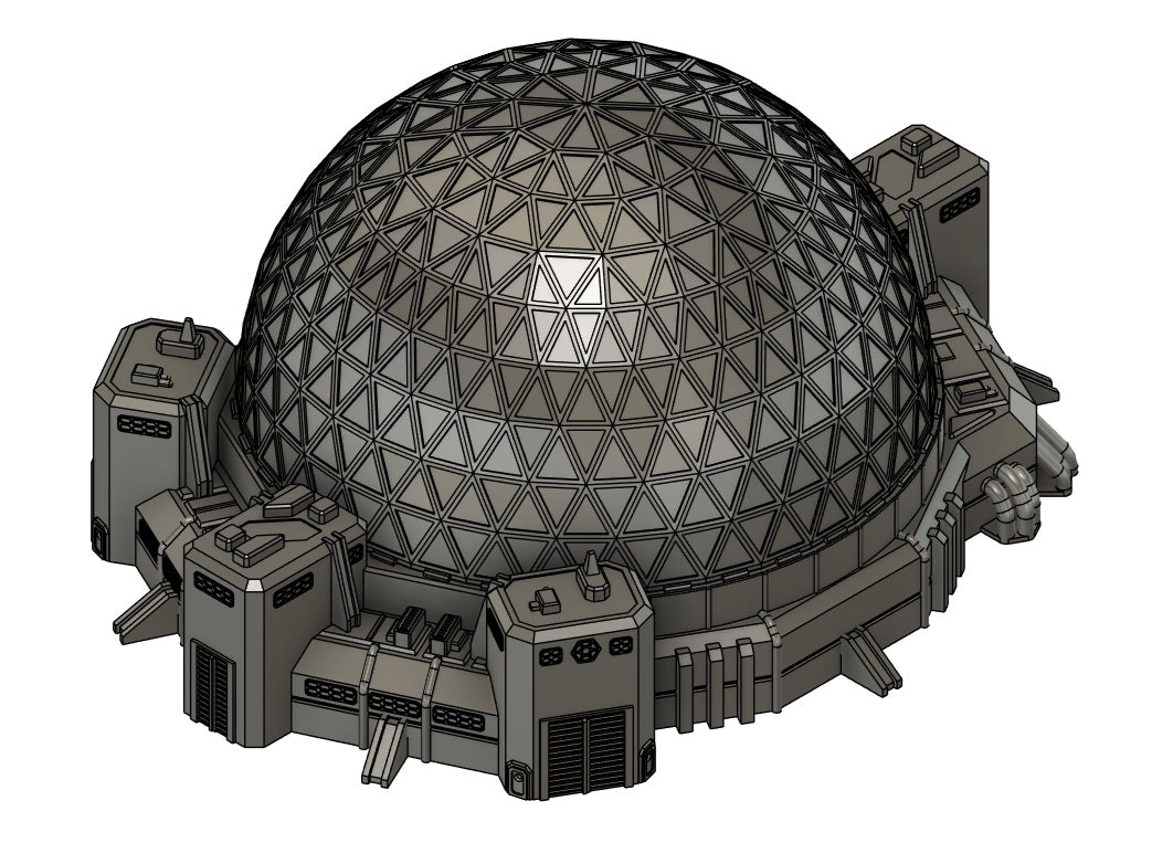 Lunar Dome (Large)- solid – Fortress Miniatures and Games