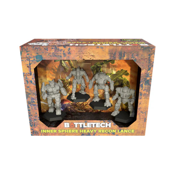 BattleTech: Miniature Force Pack - Inner Sphere Heavy Recon Lance ...