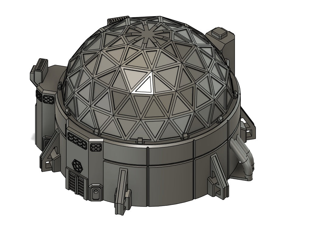 Lunar Dome (Small)- Solid x3 – Fortress Miniatures and Games