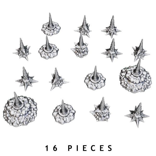 Cannon Effects [x16] – Fortress Miniatures and Games