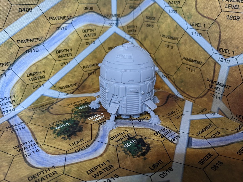 Beluga Dropship (Map-scale) – Fortress Miniatures and Games