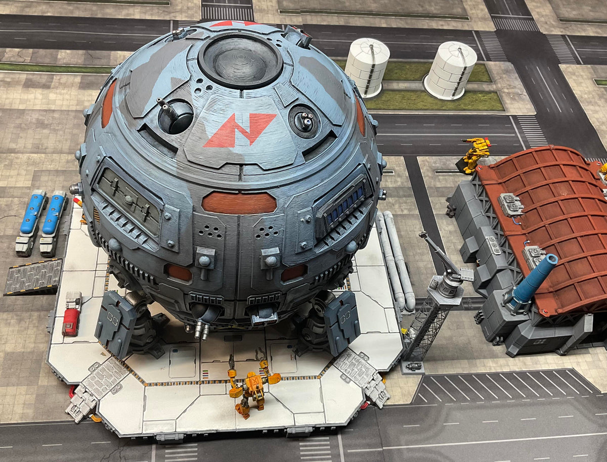 Guild Dropship (Mech-scale) – Fortress Miniatures and Games