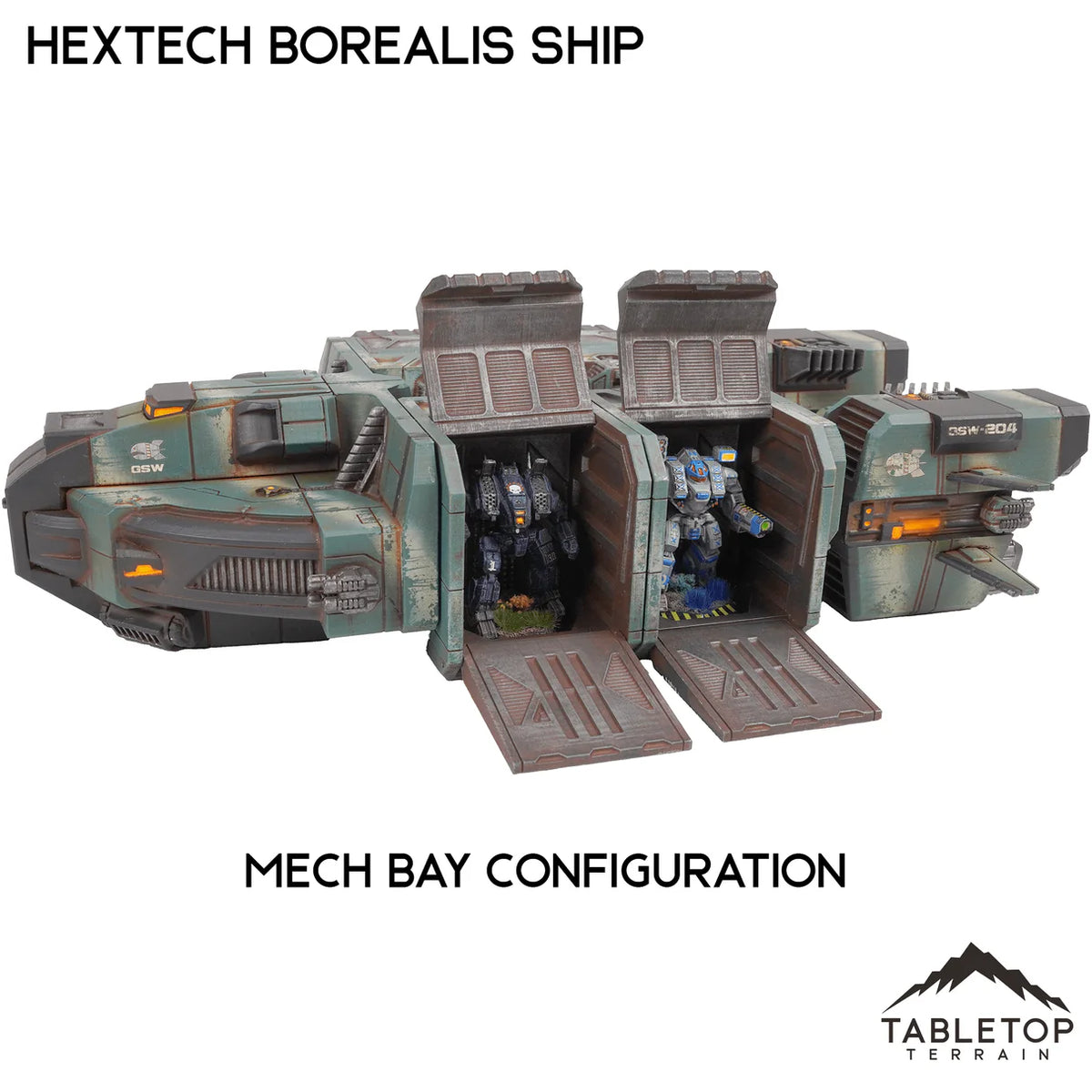 Borealis Dropship- Mech Configuration – Fortress Miniatures and Games