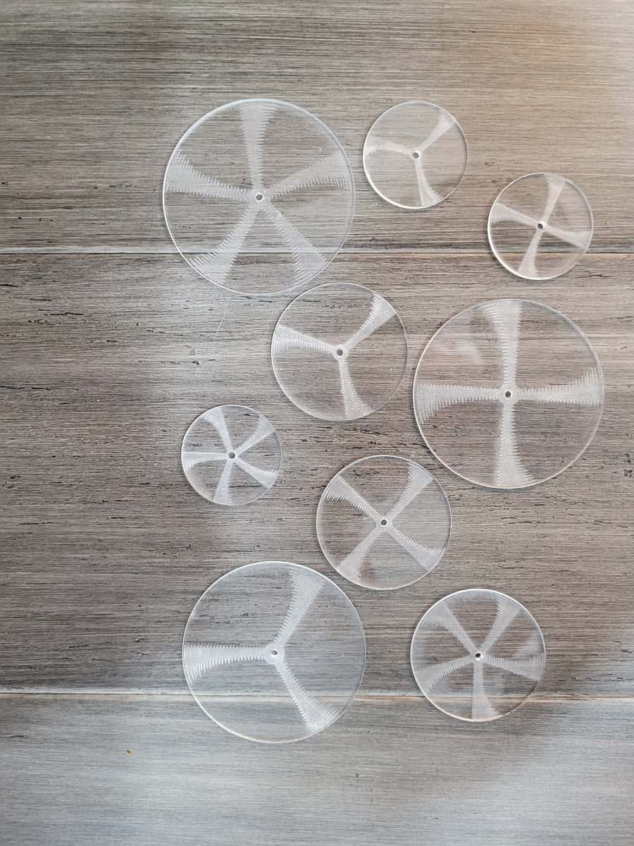 VTOL Rotor Blades- Silhouettes – Fortress Miniatures and Games