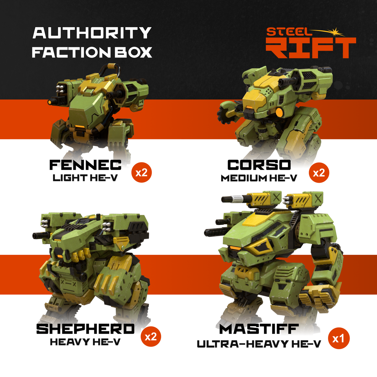 Authority Faction Box – Fortress Miniatures and Games