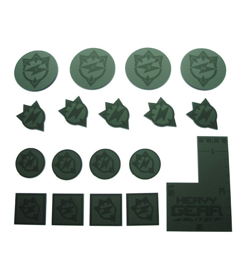 Black Talon Commander Tokens Pack – Fortress Miniatures and Games