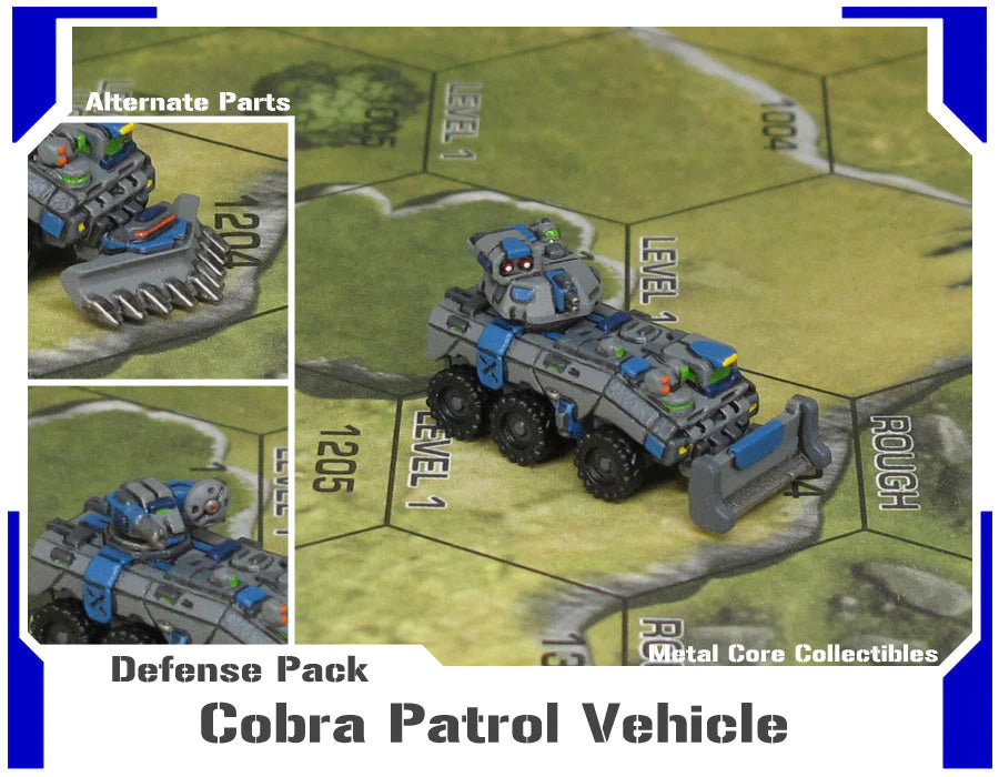 Cobra Patrol Vehicle- Defense – Fortress Miniatures and Games