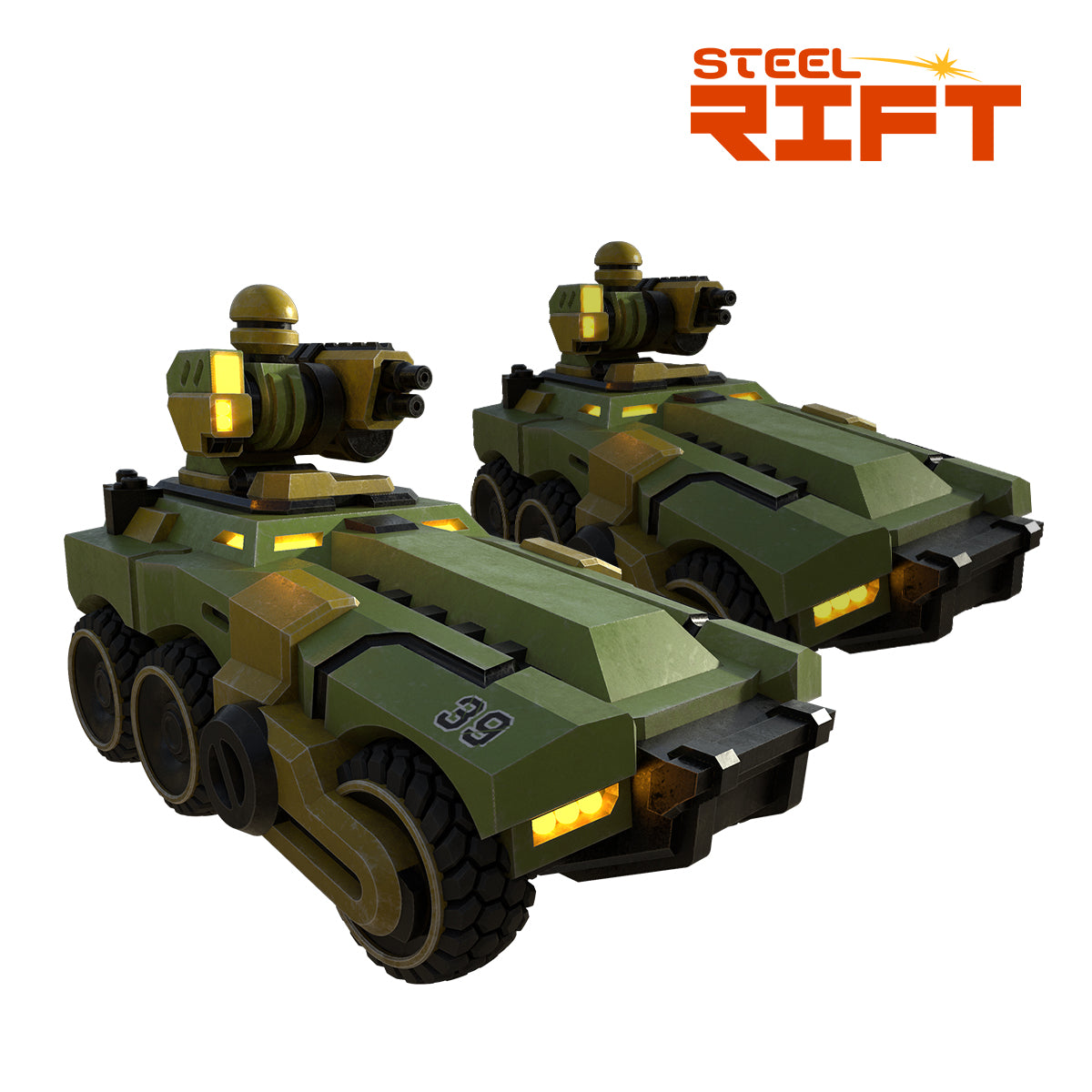 Authority Dingo Light Combat Vehicle 2-Pack – Fortress Miniatures and Games