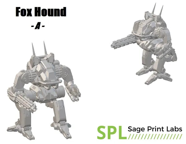 Fox Hound Mech- A – Fortress Miniatures and Games