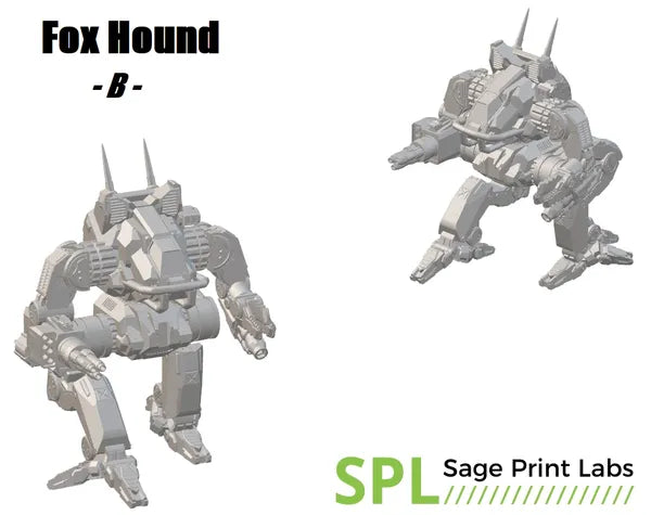 Fox Hound Mech- B – Fortress Miniatures and Games
